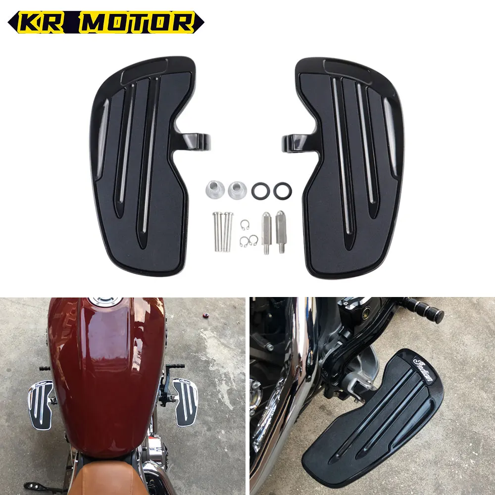 Motorcycle-Driver-Footrest-Front-Widening-Foot-Pedal-Footboard ...