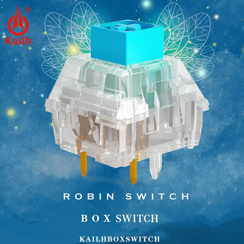 1-3-5pcs-Kailh-Crytal-Robin-Box-Keyboard-Switch-HP-Advance-Tactile-Hand ...