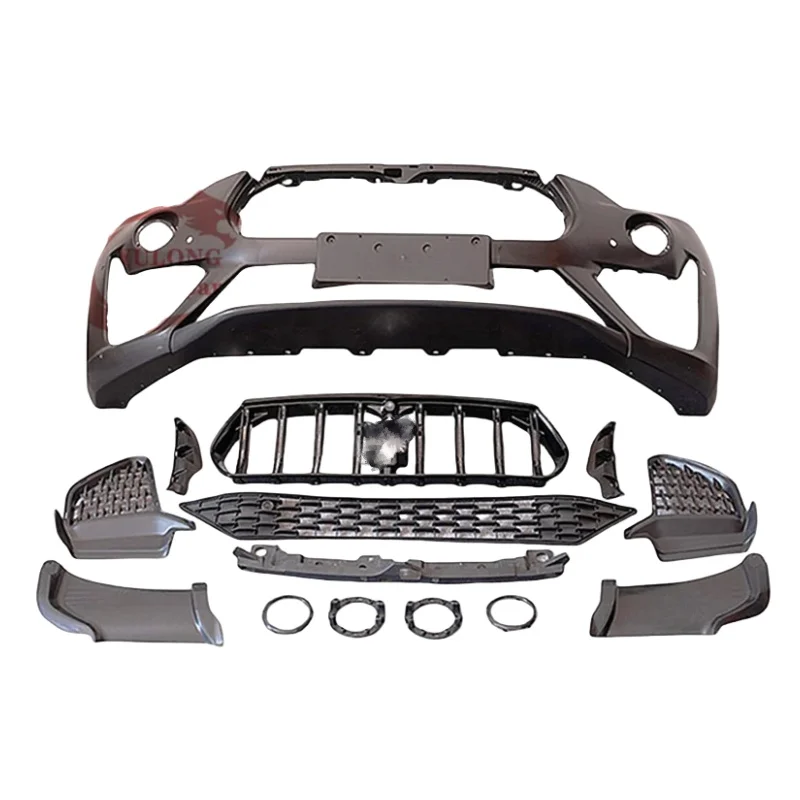 Factory-direct-sales-body-kit-GTS-style-PP-material-front-bumper-grill ...