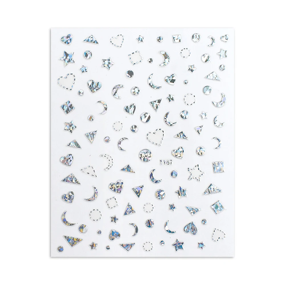 Silver-Nail-Stickers-For-Nails-Sliders-Sliders-Nail-Design-Art-Gradient ...