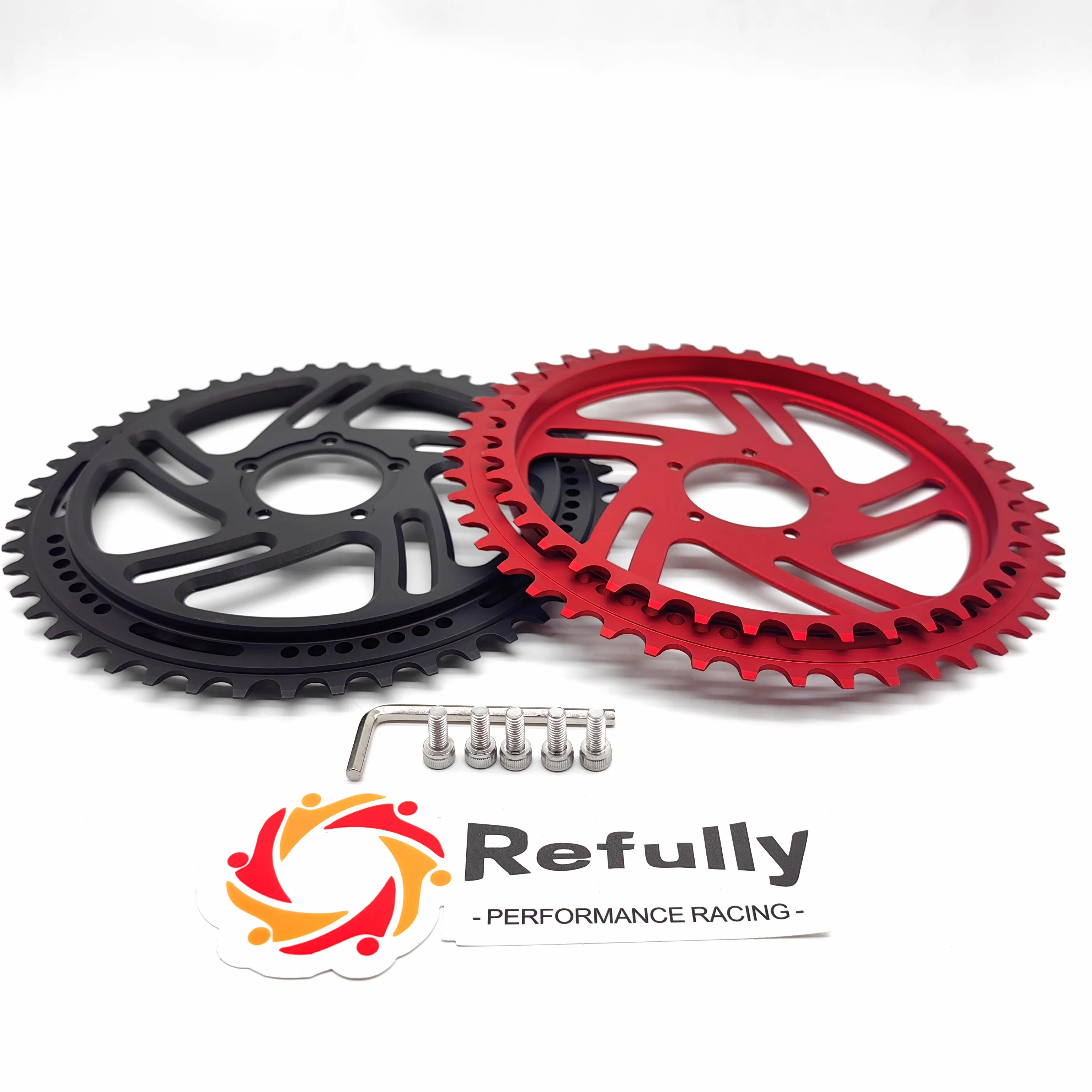 Bafang BBS01/BBS02 Mid Drive Dual Chainring 42T 48T| | - AliExpress