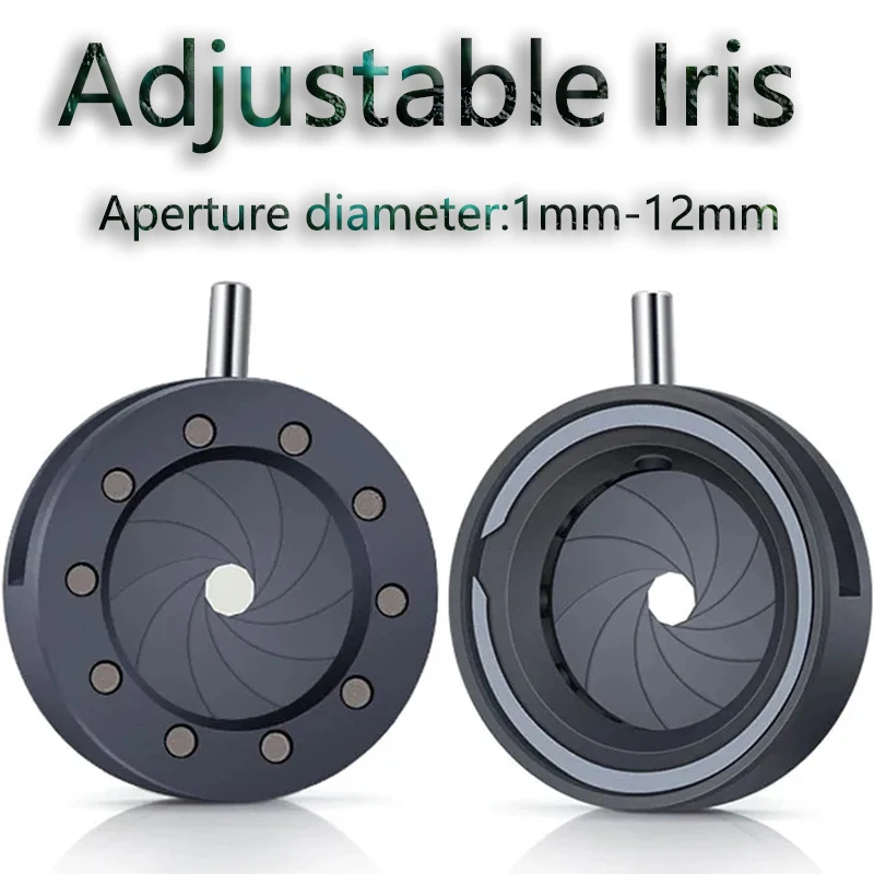 Adjustable-Aperture-1-12mm-Zoom-Optical-Iris-Diaphragm-Condenser-M4 ...