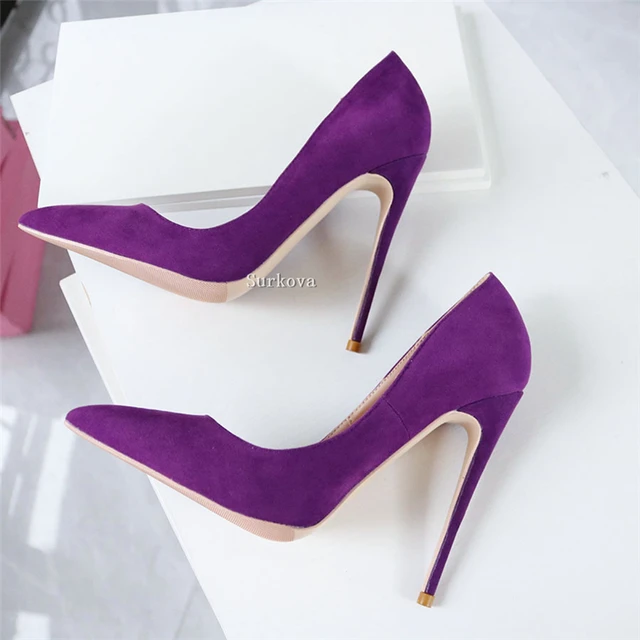 Plum Colored Stilettos
