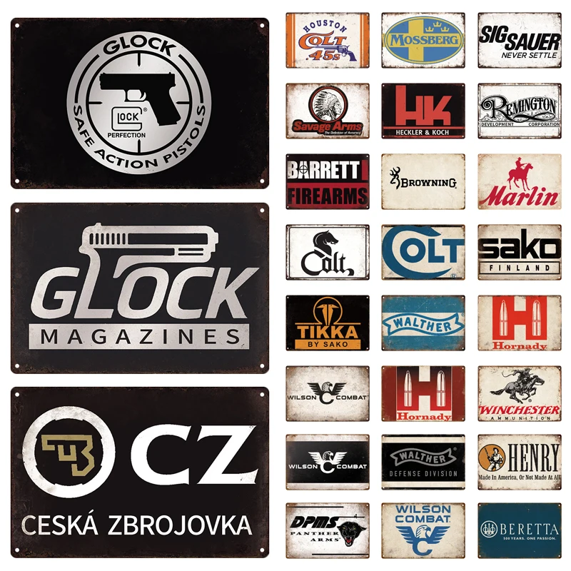 Pistola-Co2-Arma-Metal-Brand-Colt-Gun-Poster-Vintage-Metal-Tin-Sign ...