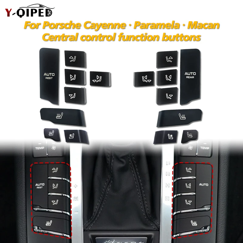For-Cayenne-2011-2017-Panel-Central-Control-Switch-Button-Seat-Button ...