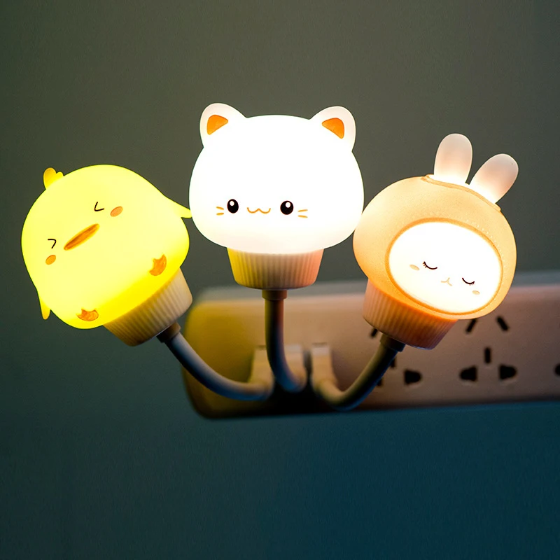USB-remote-control-plug-in-cartoon-lights-children-s-bedroom-nightlight ...