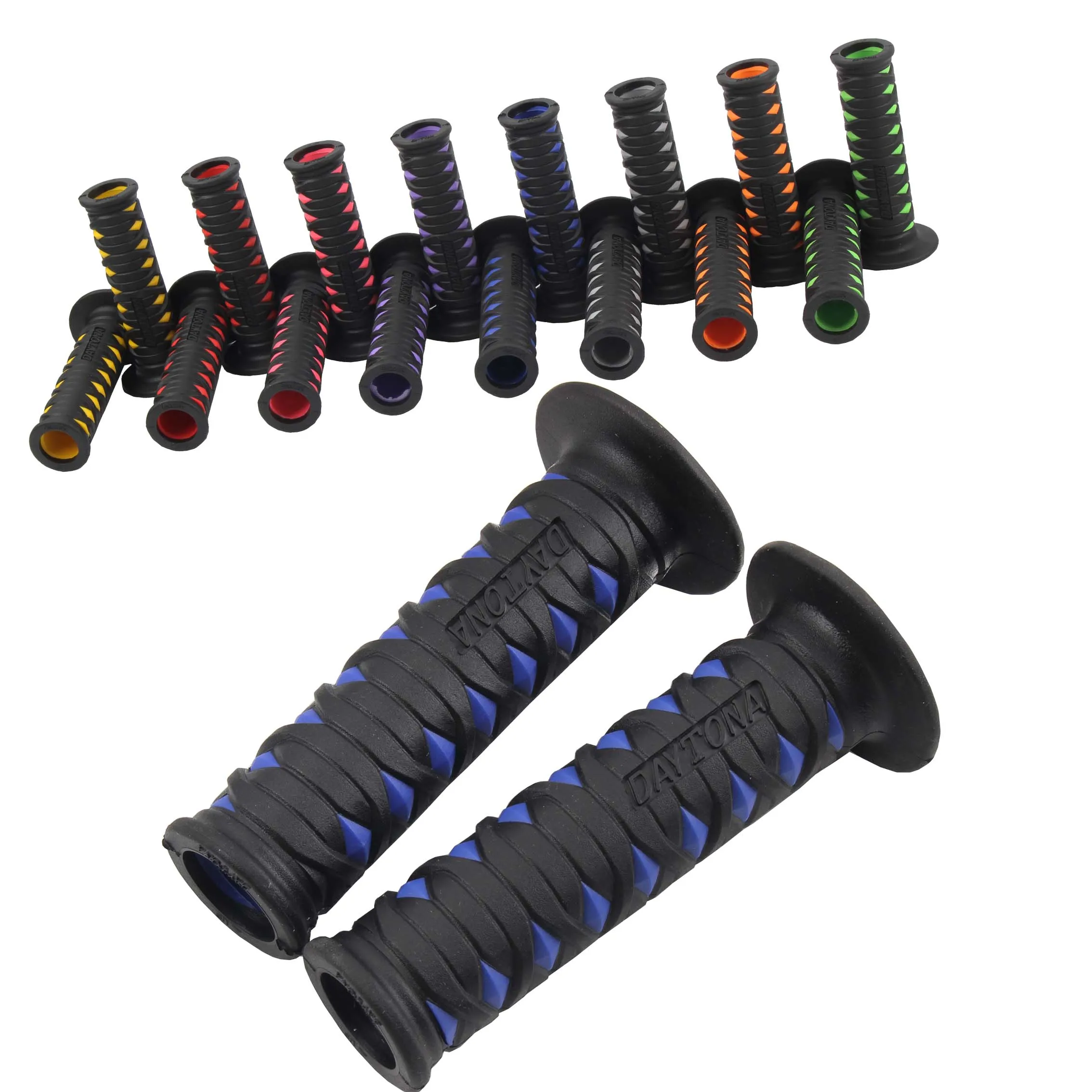 Motorcycle-22mm-universal-Handlebar-Grip-DAYTONA-Dirt-Pit-Bike ...