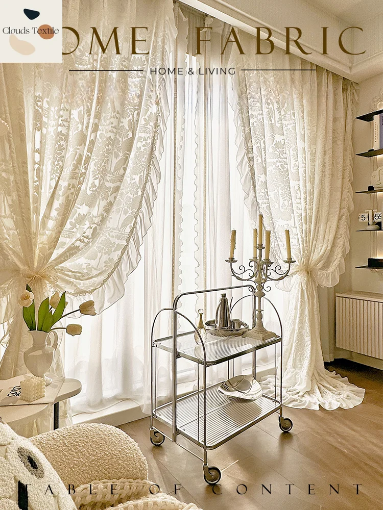 French Romantic Rococo Lace Retro Thickened Three-dimensional Embossed ...