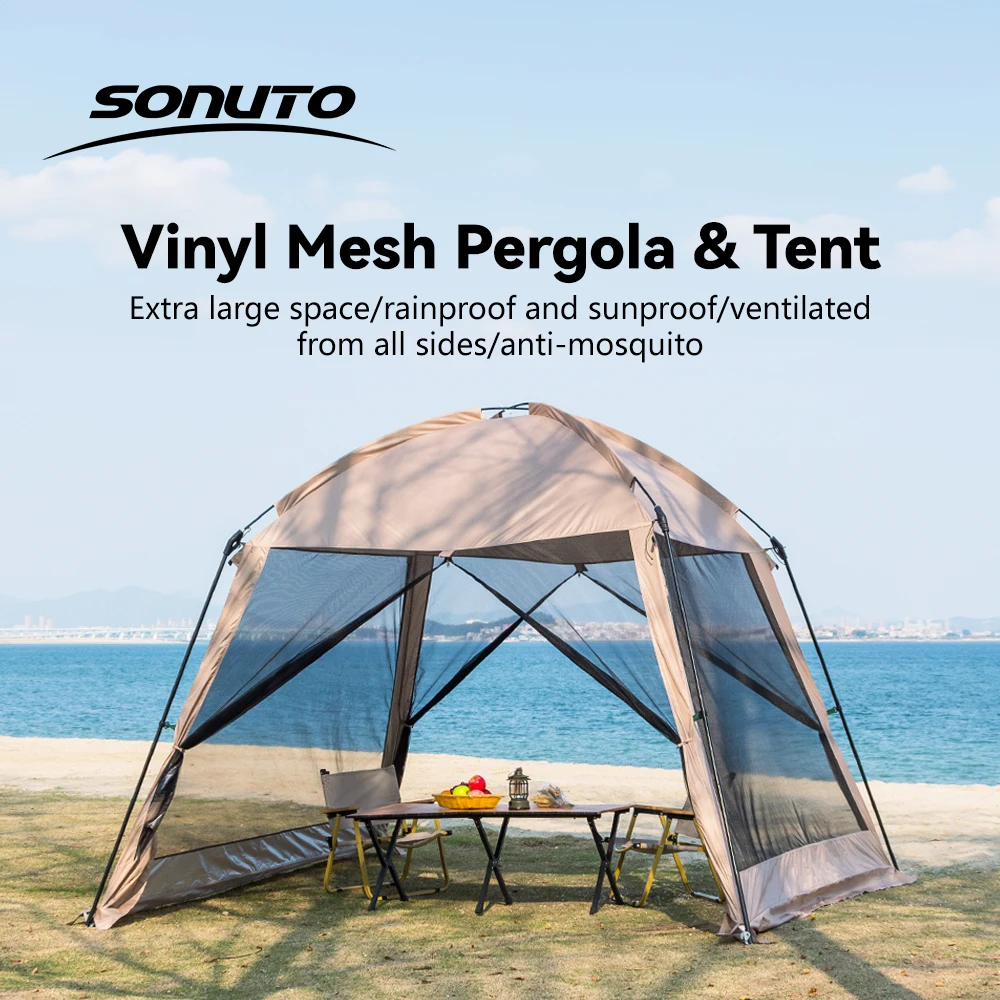 Sonuto-Tent-Outdoor-Camping-Picnic-Summer-Camping-Awning-Family-4-8 ...