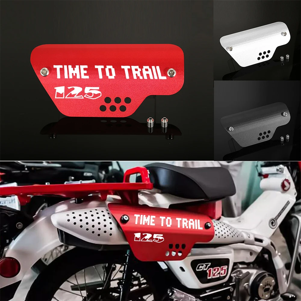 Exhaust Heat Shield Guard Cover For Honda CT125 Trail 125 Hunter Cub ...