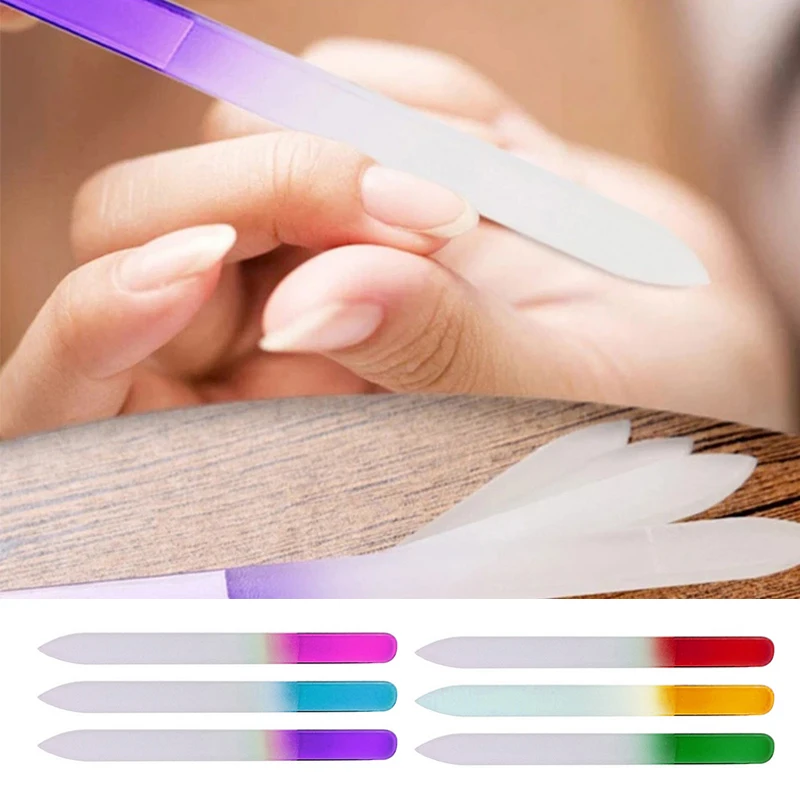 Nail-Sanding-Sandpaper-Polishing-File-Crystal-Glass-File-Tool ...