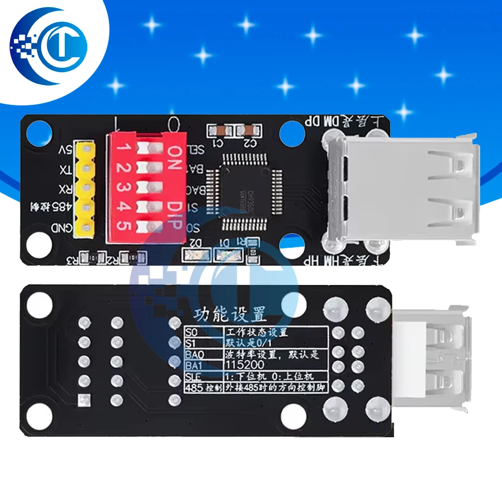 Ch9350 module hid keyboard mouse to serial port virtual keyboard ...