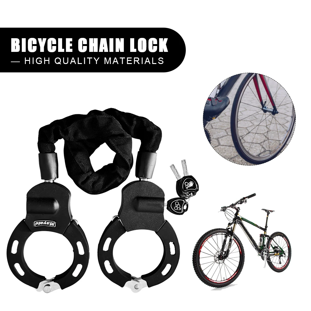 High-Security-Locks-Portable-Handcuff-Chain-Lock-Anti-theft-with-Keys ...