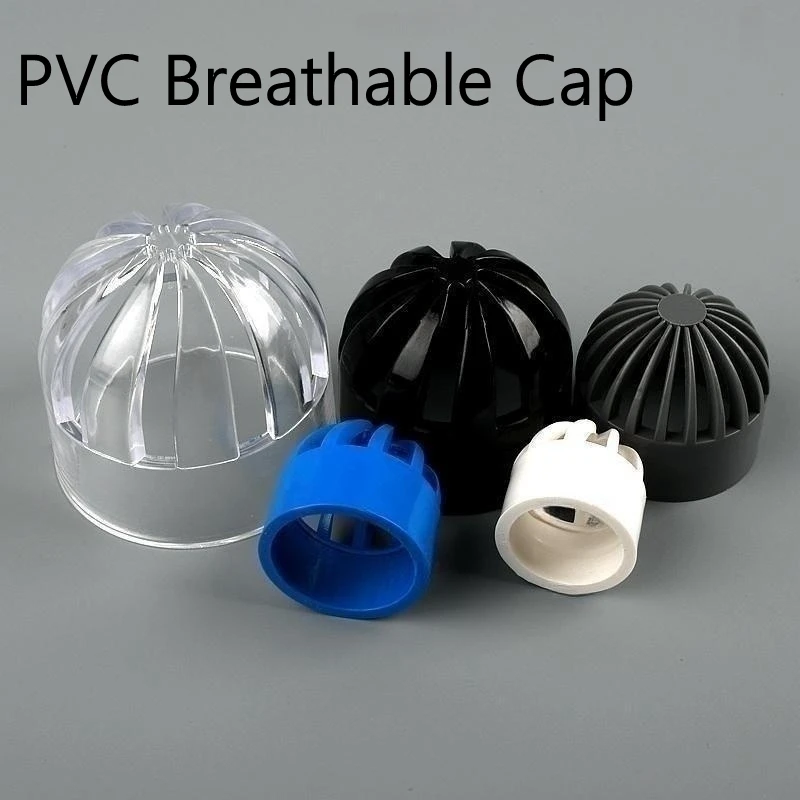 1-3Pcs-20-110mm-PVC-Breathable-Aquarium-Fish-Tank-Cap-Pipe-Vent-Cap ...