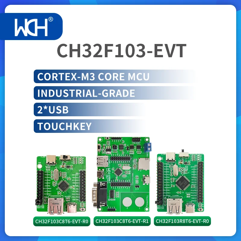 2Pcs-Lot-CH32F103-EVT-32-bit-ARM-Cortex-M3-Core-Industrial-grade ...