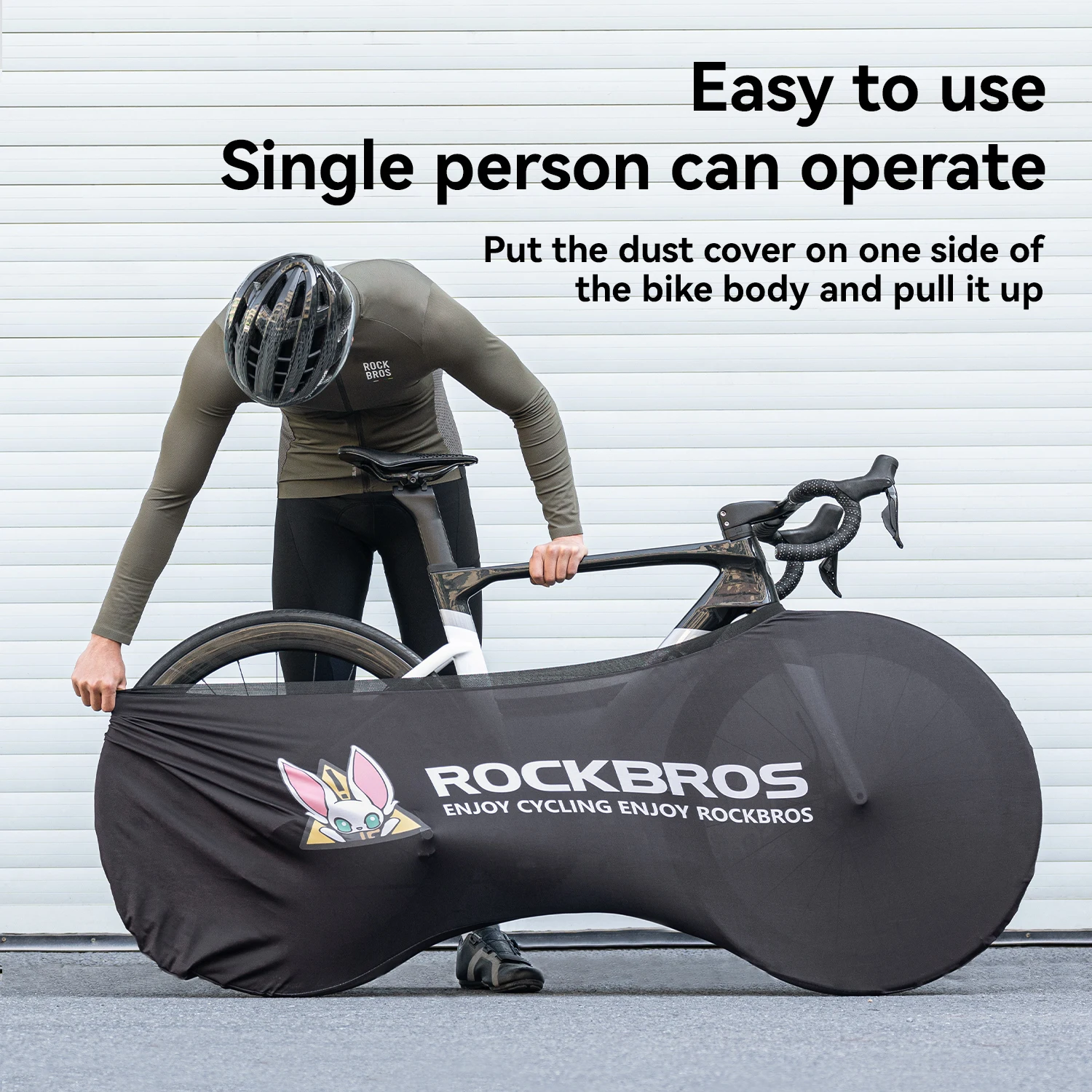 ROCKBROS D95 Bicycle Protector Cover Outdoor Waterproof Scratch ...