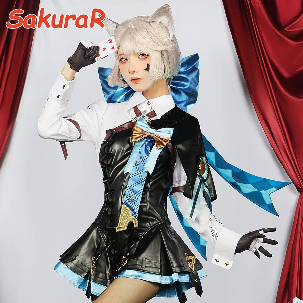 Game-GenshinImpact-Lynette-Cosplay-Costume-Role-Play-Comic-Con-Dress ...