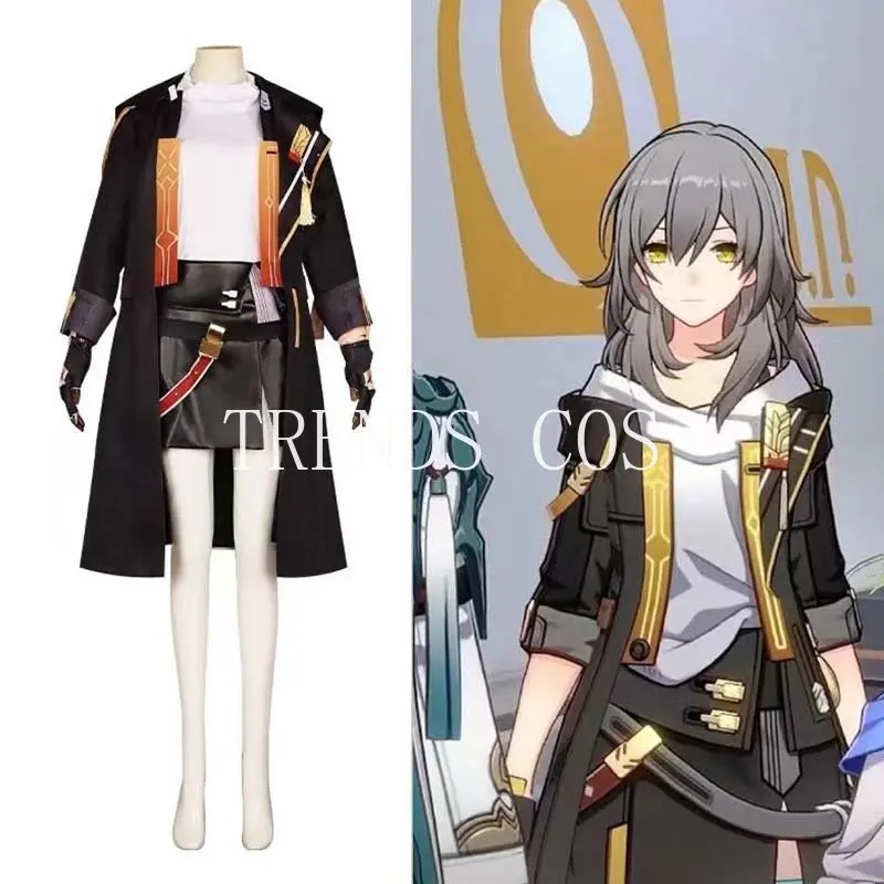 Female Trailblazer Cosplay Anime Honkai Honkai Star Rail Costume Suit ...