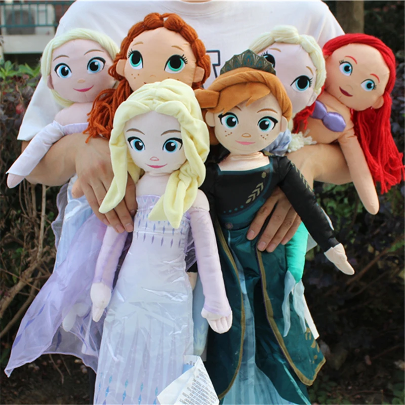 Mu-ecas-de-peluche-de-Frozen-para-ni-os-Reina-de-la-nieve-Elsa-princesa ...