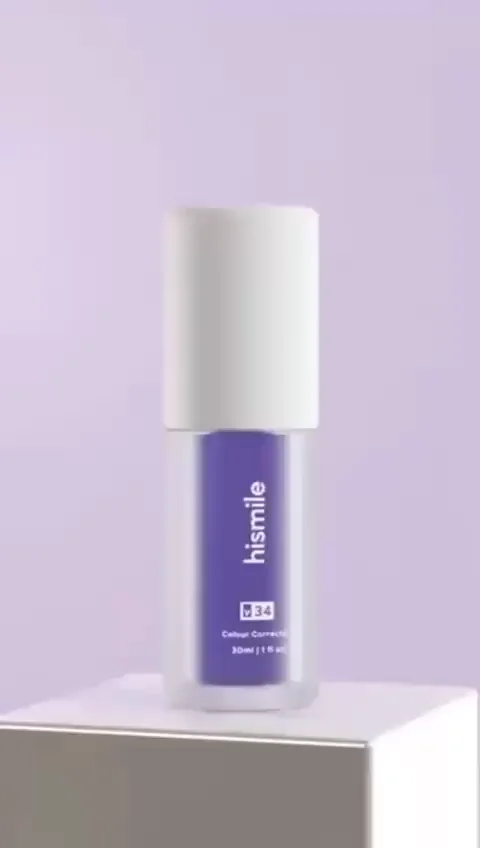 Hismile v34 purple teeth whitening toothpaste color corrector deep ...