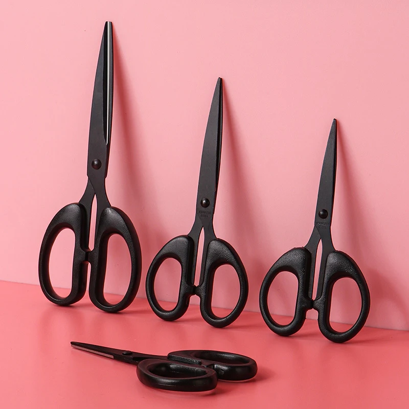 Black Scissors Professional Tailor Scissors Stainless Steel Sewing ...