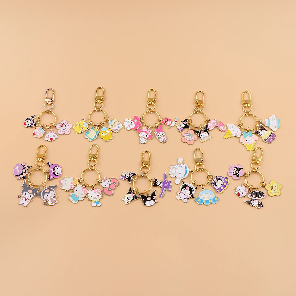 Lovely-Cute-Cartoon-Angle-Friends-Key-Fobs-Motorcycles-Cars-Backpack ...