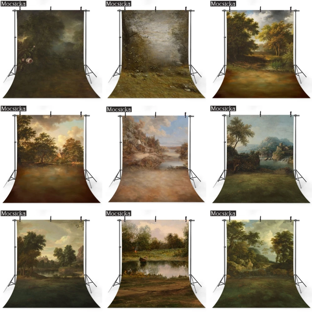 Vintage-Photography-Backdrop-Retro-Western-Tribe-Natural-Scenery ...