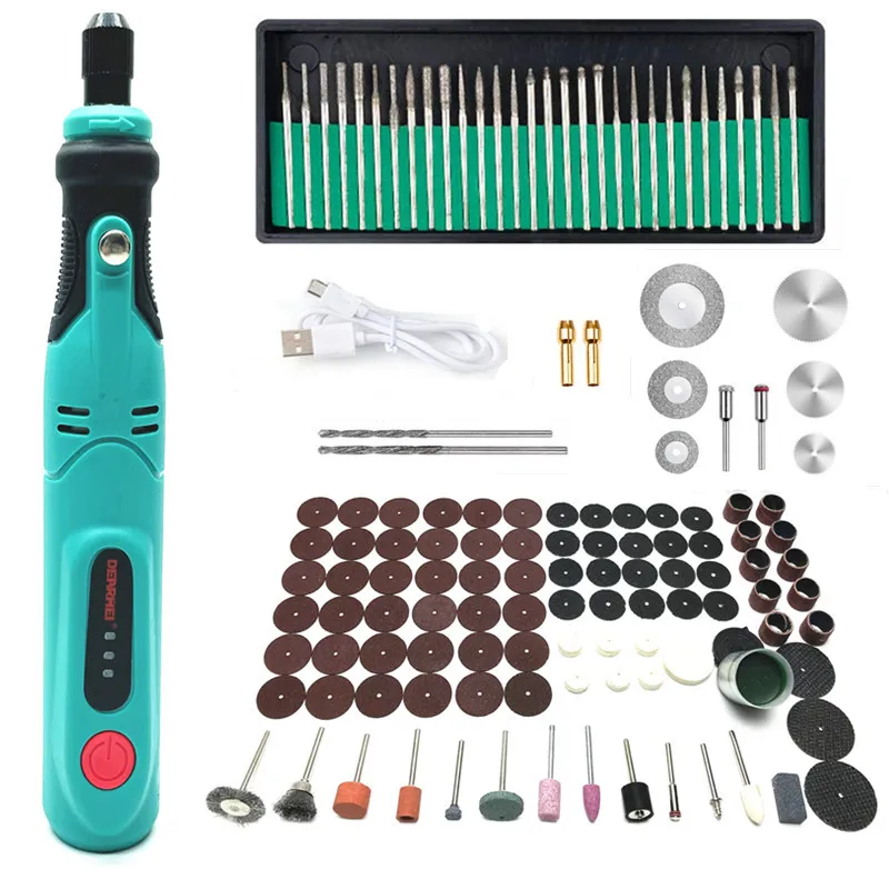 USB-Electric-Drill-Grinder-Engraver-Pen-Grinder-Rechargeable-Mini-Drill ...