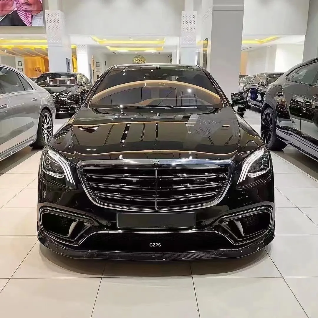 BRABUSS-tyle-front-shovel-rear-diffuser-sMercedes-Benz-W222-AMG-S63-S65 ...