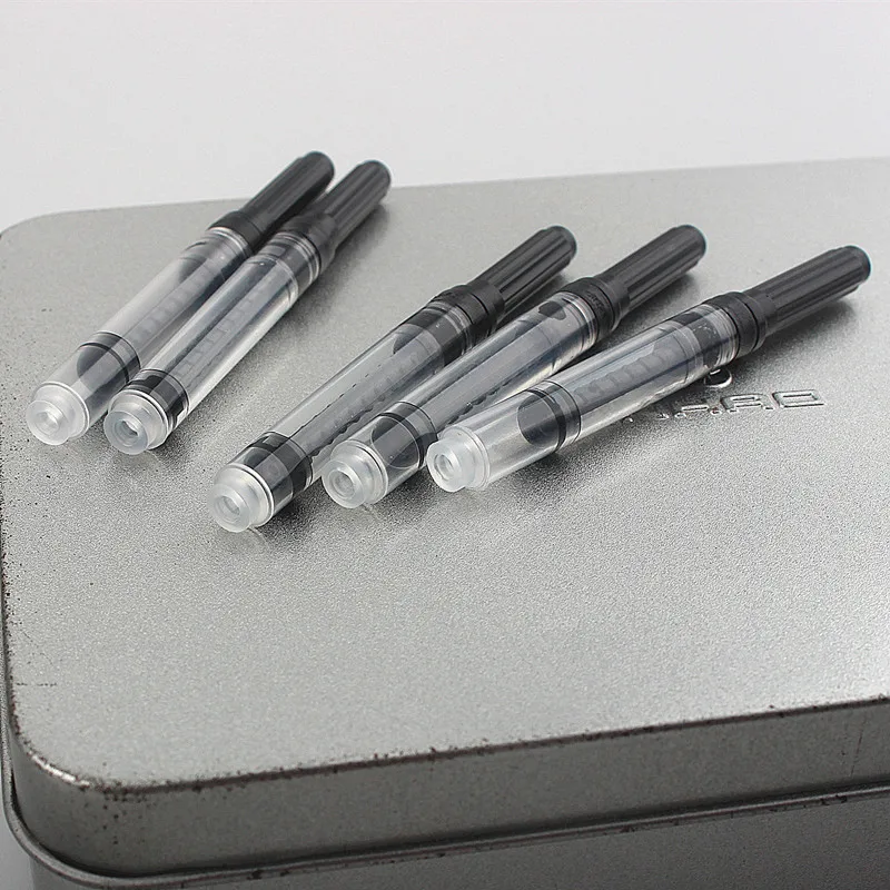 6pcs Jinhao Fountain Pen Ink Cartridge Converter Filler Ink Pen Syringe ...