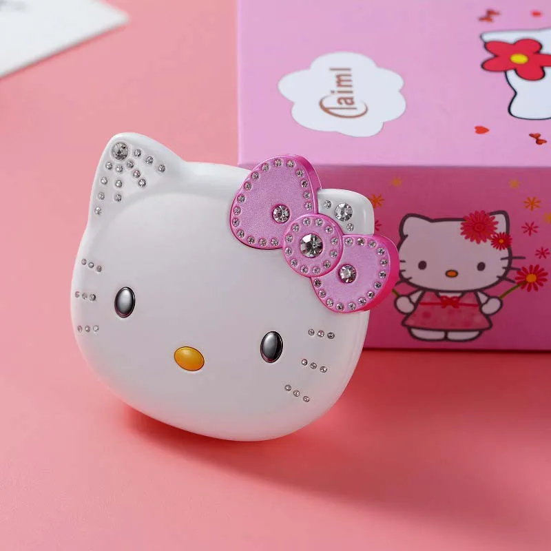 Sanrio-teléfono móvil pequeño K688 Kawaii Hello Kitty Flip, dibujos ...