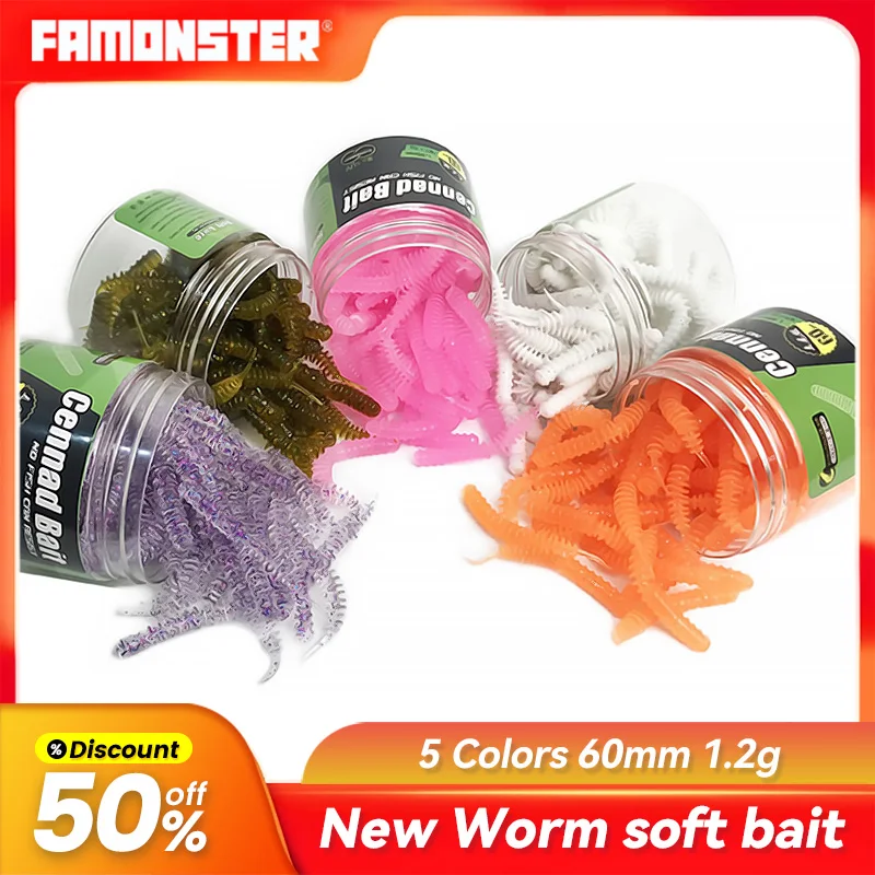 Famonster-Fishing-Lure-60mm1-2g-Bottle-Packaging-Artificial-Small ...