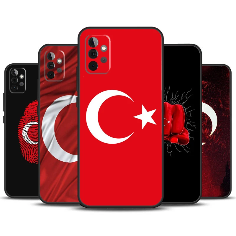 Turkey Turkish Flag Phone Case For Samsung Galaxy A12 A32 A52 A14 A24 ...