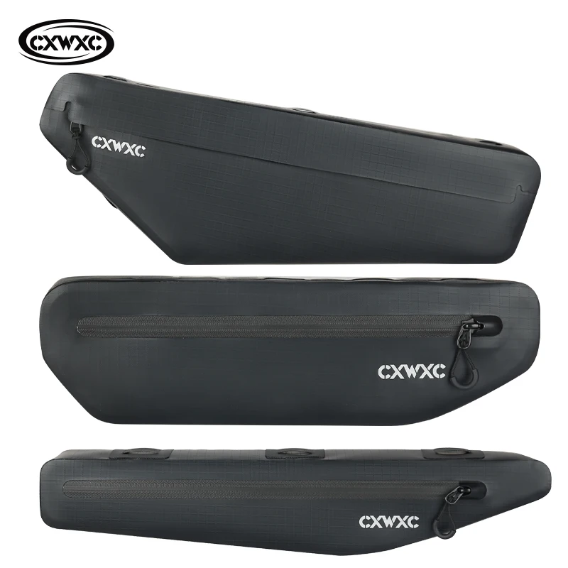 CXWXC Waterproof Cycling Tube Bags 1.8L/3L/4L MTB Road Bike Triangle ...