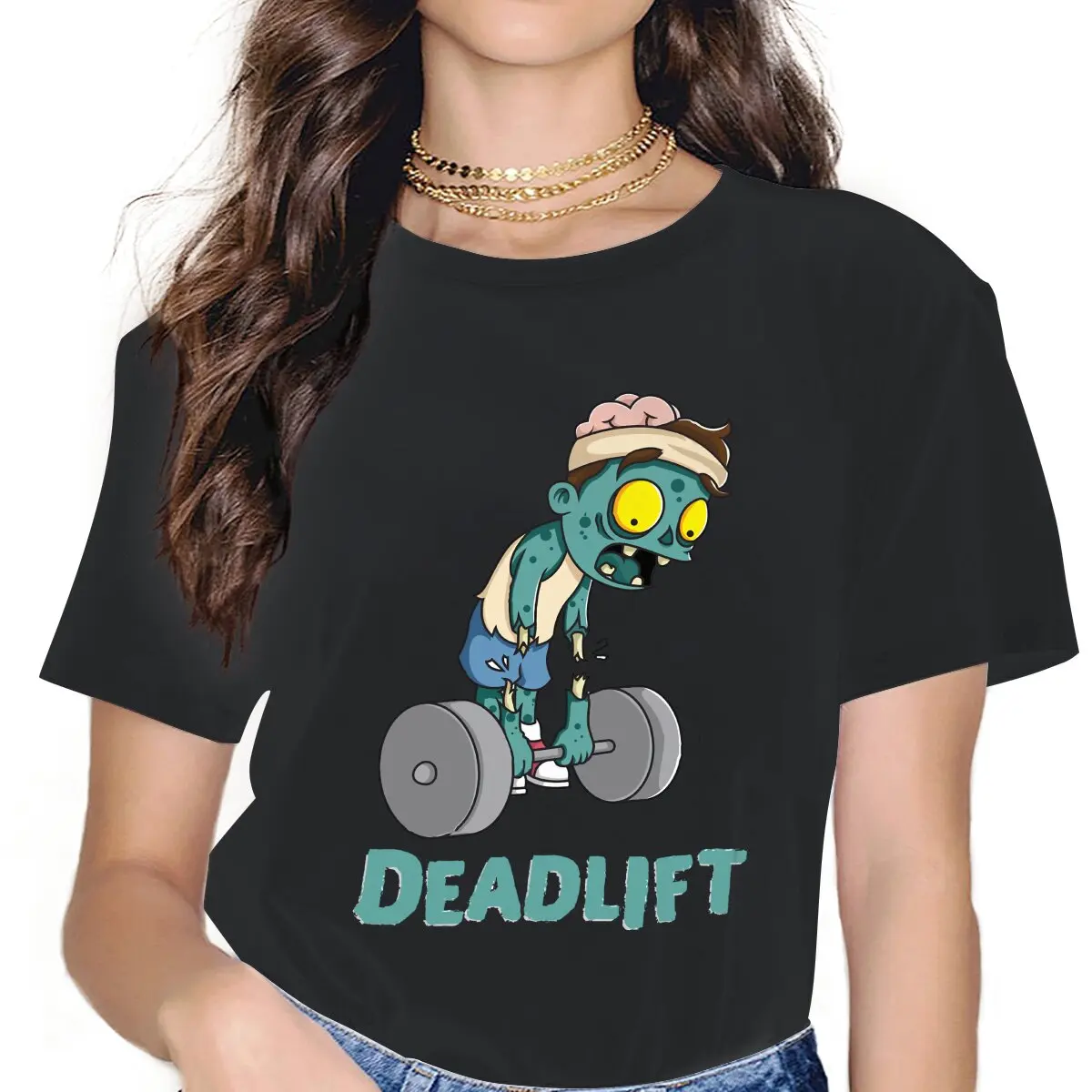 Women-s-Funny-Workout-Zombie-Deadlift-T-Shirts-Bodybuilding-Pumping-GYM ...