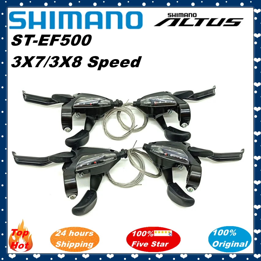 Shimano-ST-EF500-Shifter-3s-7s-8s-EZ-FIRE-PLUS-Brake-Lever-21speed ...
