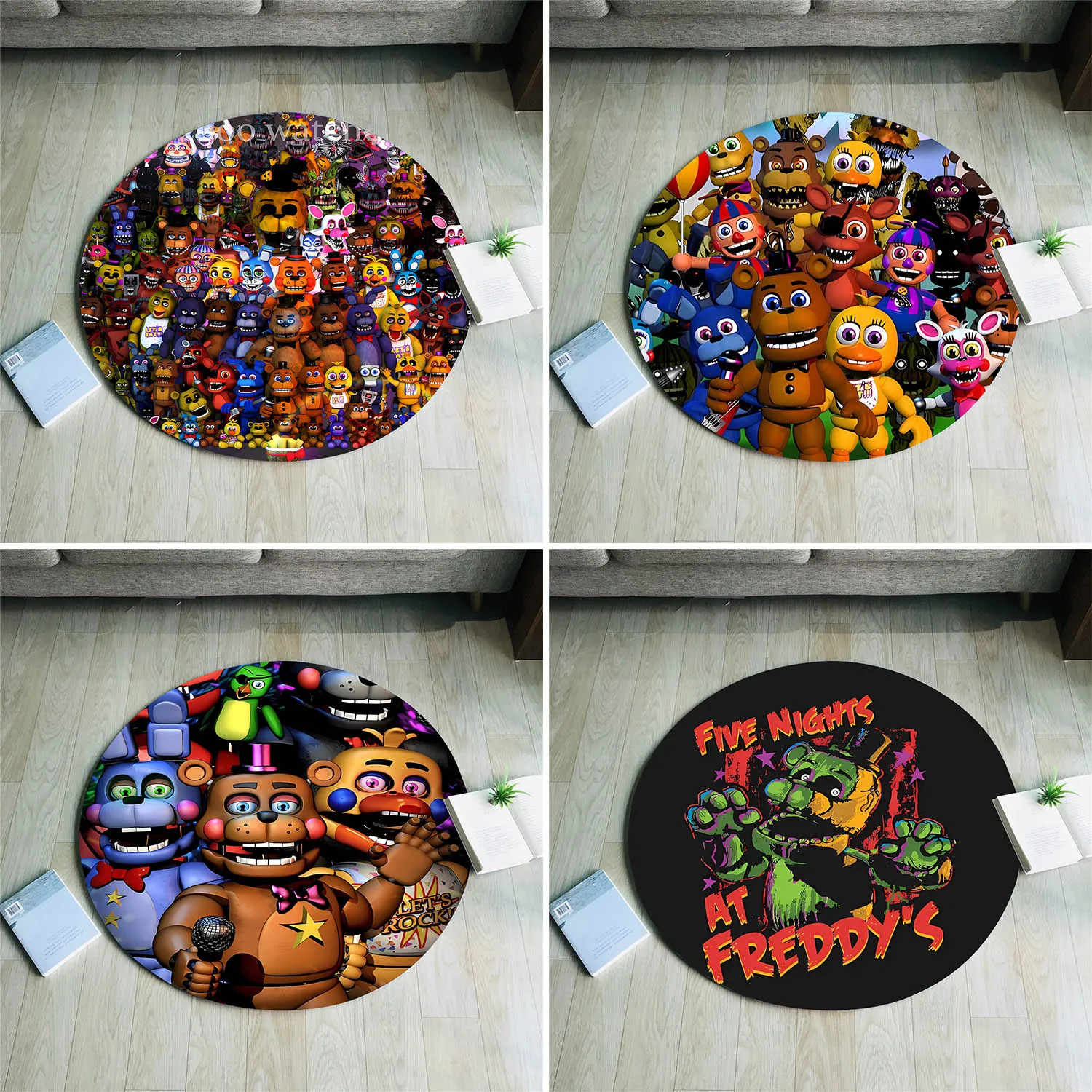 FNAF-Flannel-Carpet-Five-Nights-At-Freddy-s-Home-Decoration-Floor-Mat ...