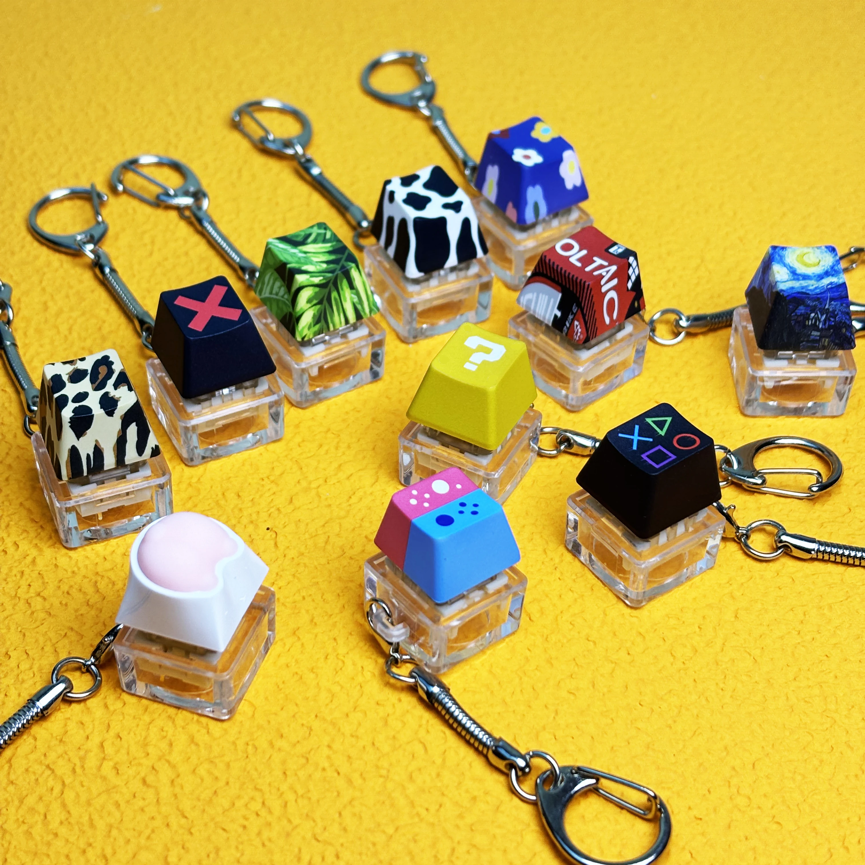 2024Keyboard-Key-Toy-Party-Stress-Relief-DIY-Fidget-Button-Keycap ...