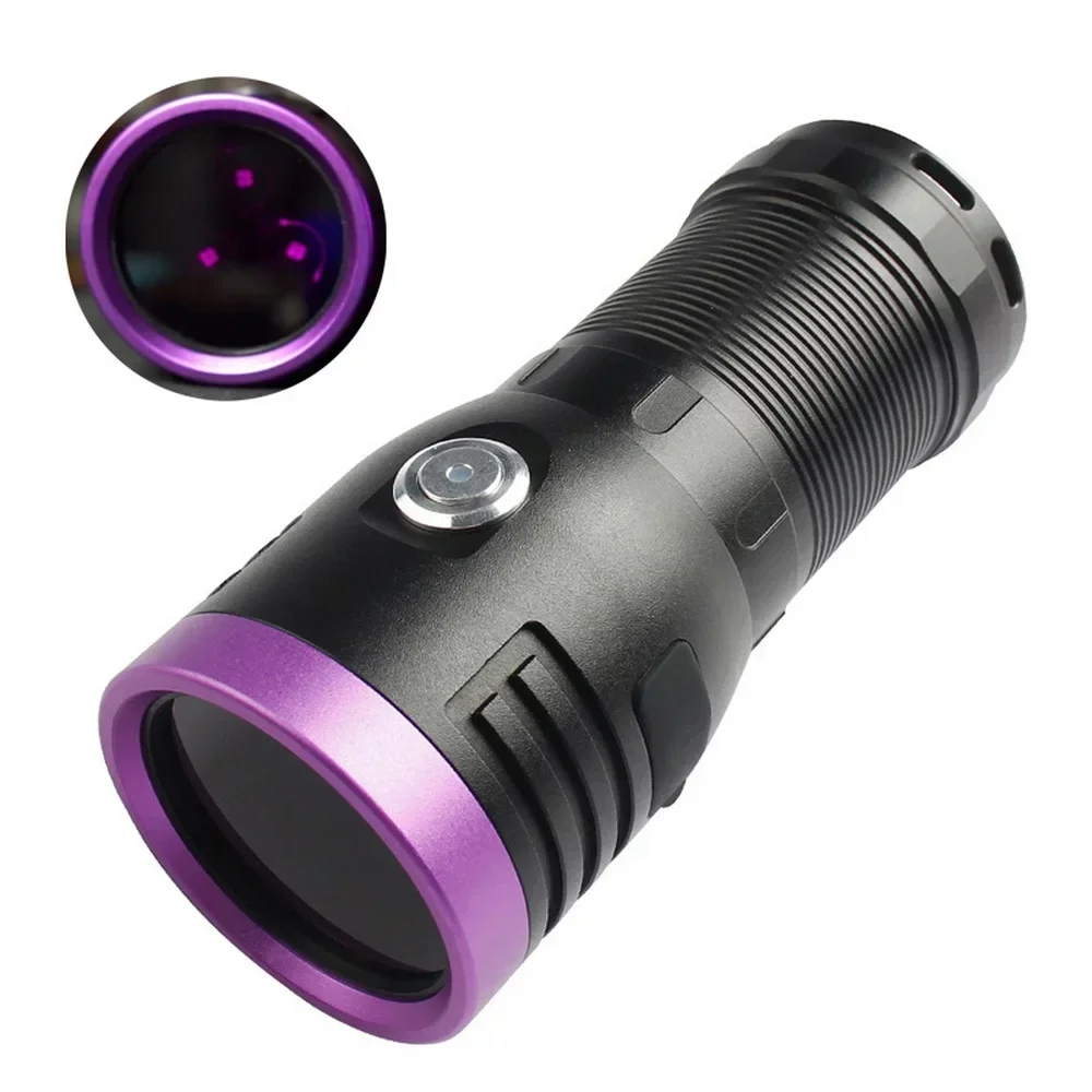 60 Watt 365nm Ultraviolet Light Handheld UV LED Fluorescent Torch ...