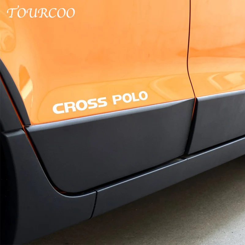 For Volkswagen VW Polo CROSS POLO Reflective Stickers Personalized Car ...