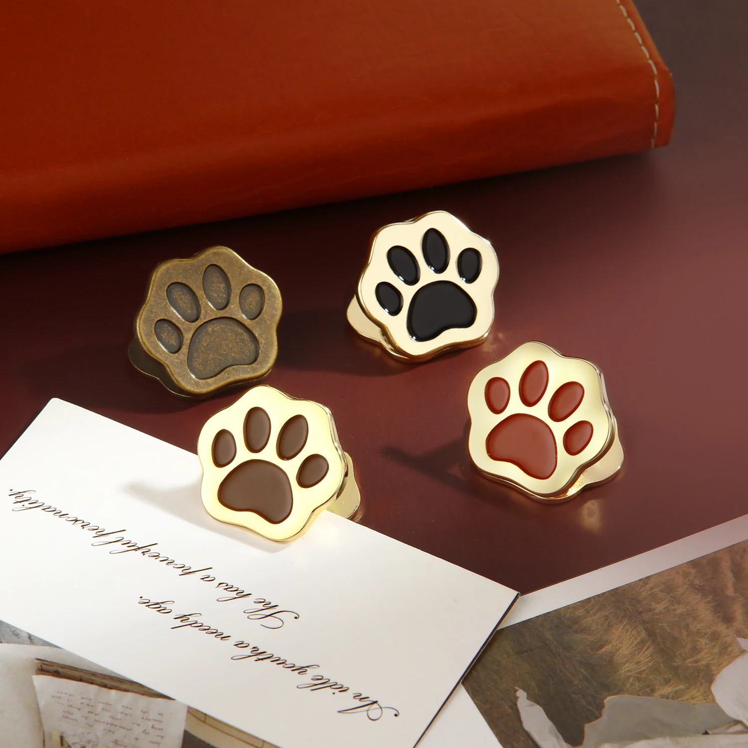 Metal-Cat-Paw-Binder-Clips-Bill-Binder-Clip-Foldback-Notes-Letter-File ...