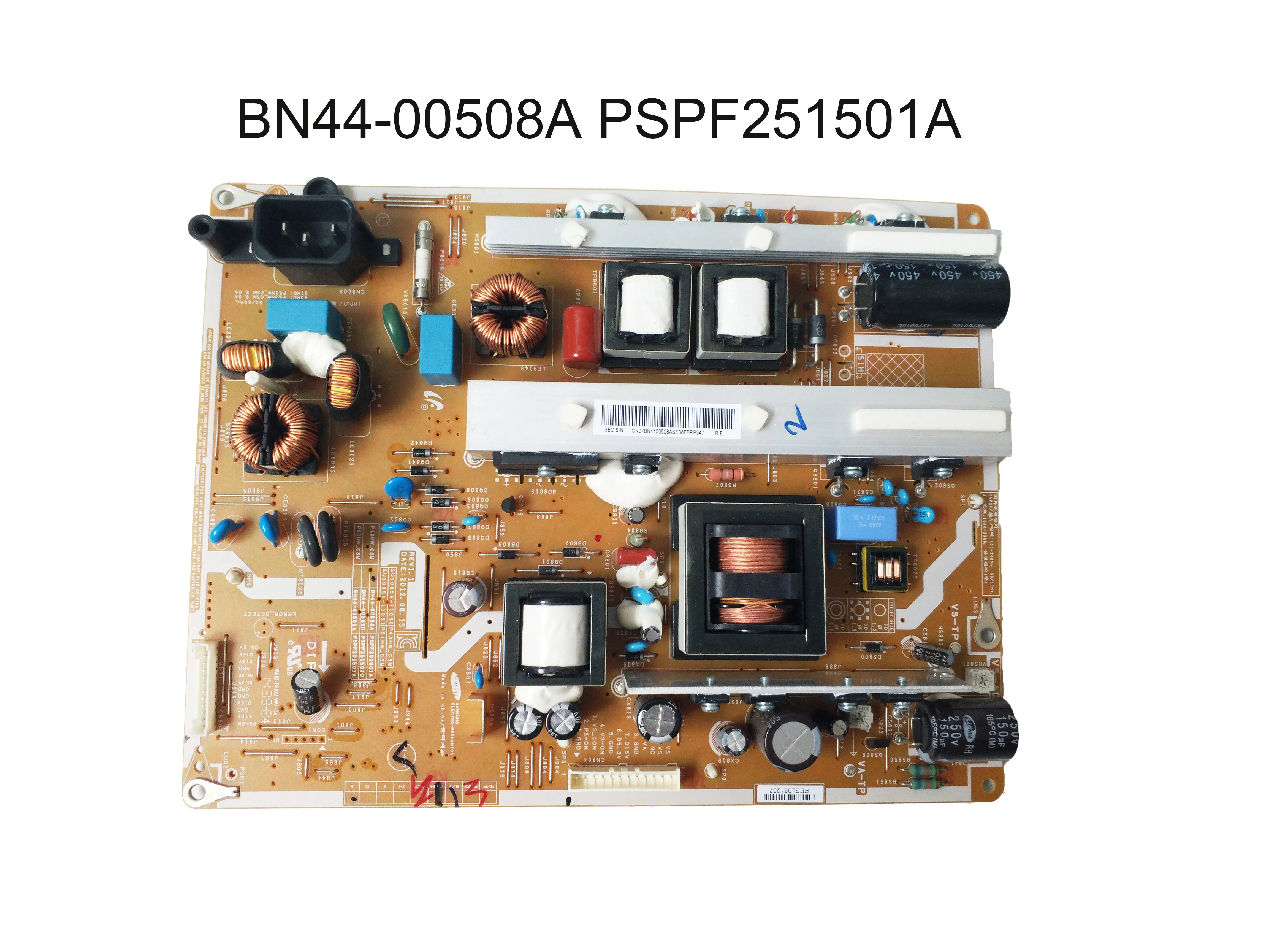 Genuine-Original-BN44-00508A-PSPF251501A-Power-Supply-Board-is-For ...