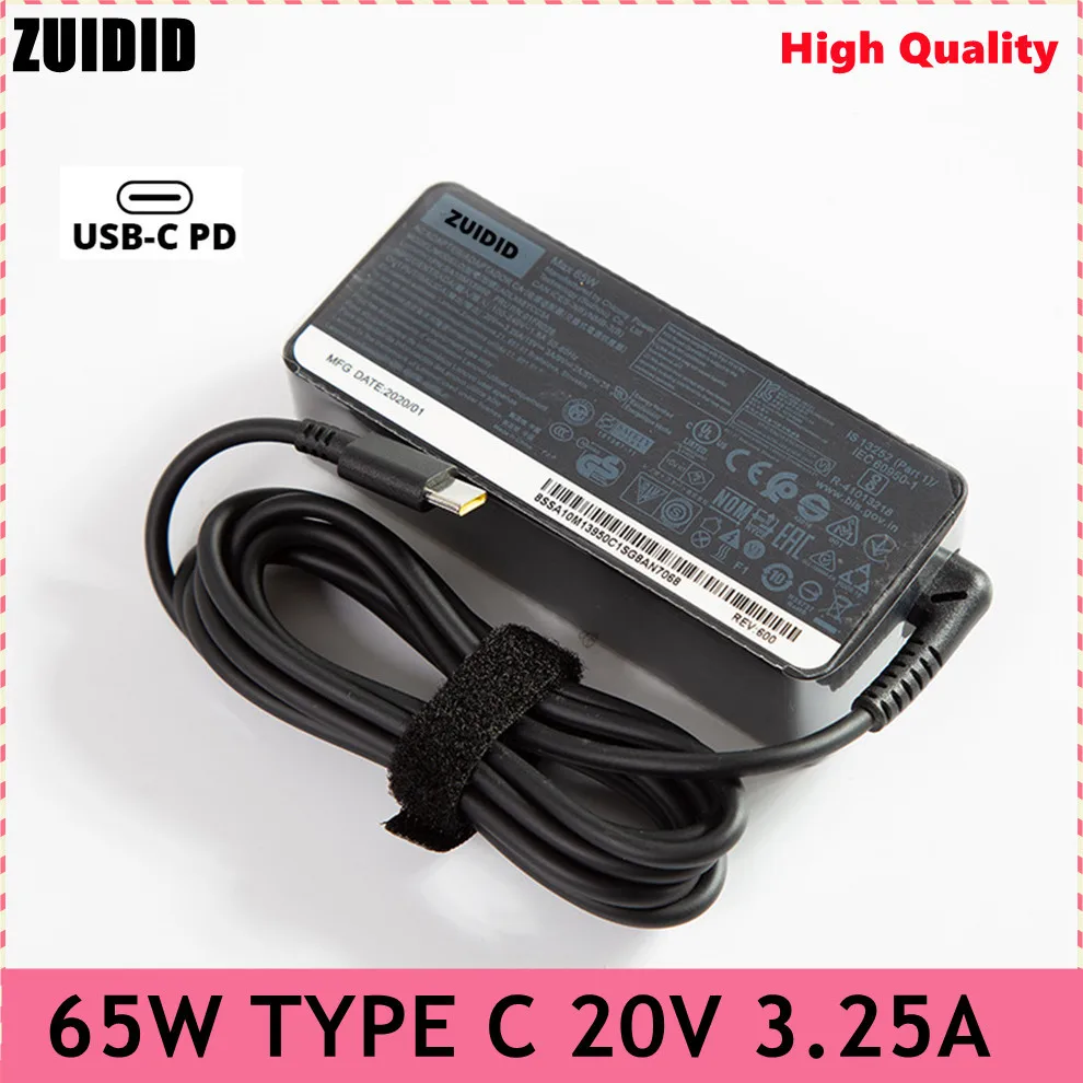Original-65W-Type-C-20V-3-25A-AC-Adapter-Laptop-Charger-For-Lenovo-T480 ...