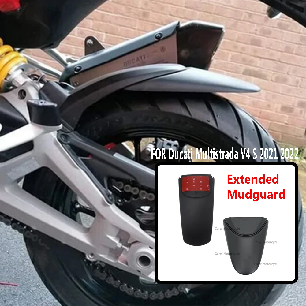 Motorcycle-Accessory-Front-Rear-Wheel-Hugger-Extension-Extender-Fender ...