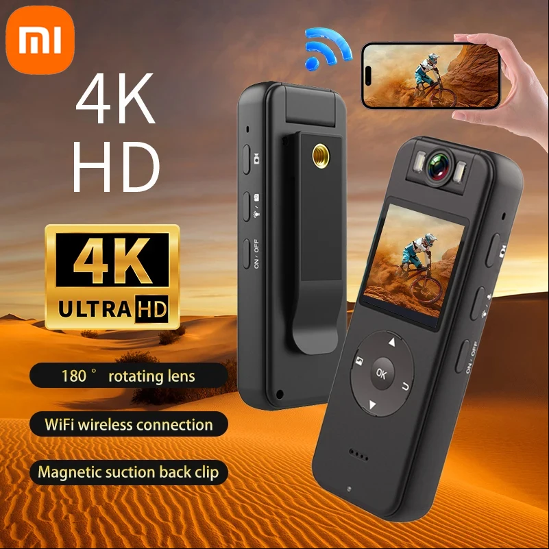 Xiaomi-Mini-Sports-Camera-4K-de-Alta-Defini-o-Wireless-WiFi-Hotspot-Law ...