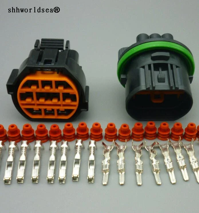 worldgolden-10-pin-automotive-connector-2-0-headlamps-LED-car-socket ...