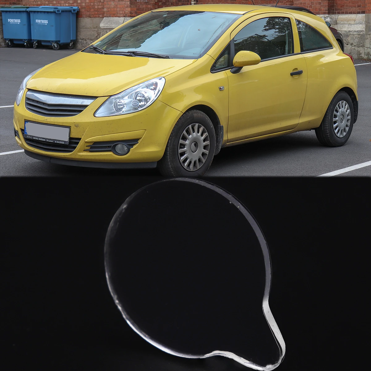 Rain Light Sensor Gel Pad For Opel Corsa D Adhesive Film Silicone ...