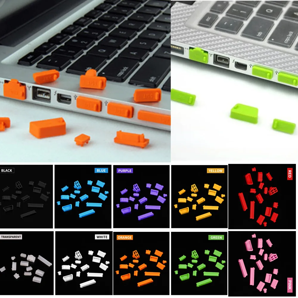 Silicone Anti dust Plug Notebook Dustproof Stopper Laptop Universal USB ...