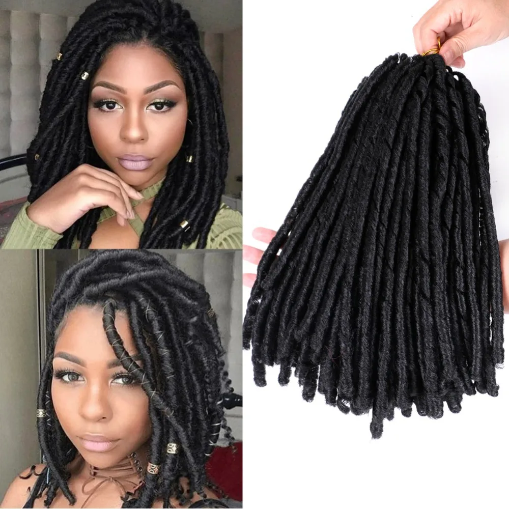 14Inch-Afro-Kinky-Soft-Locs-Hair-15-Strands-Pack-Pre-Separated-Marley ...