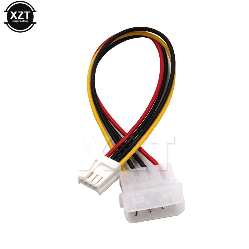1PCS NEWEST AT 4Pin IDE To 4P ATA Power Supply Cable to Floppy Drive ...